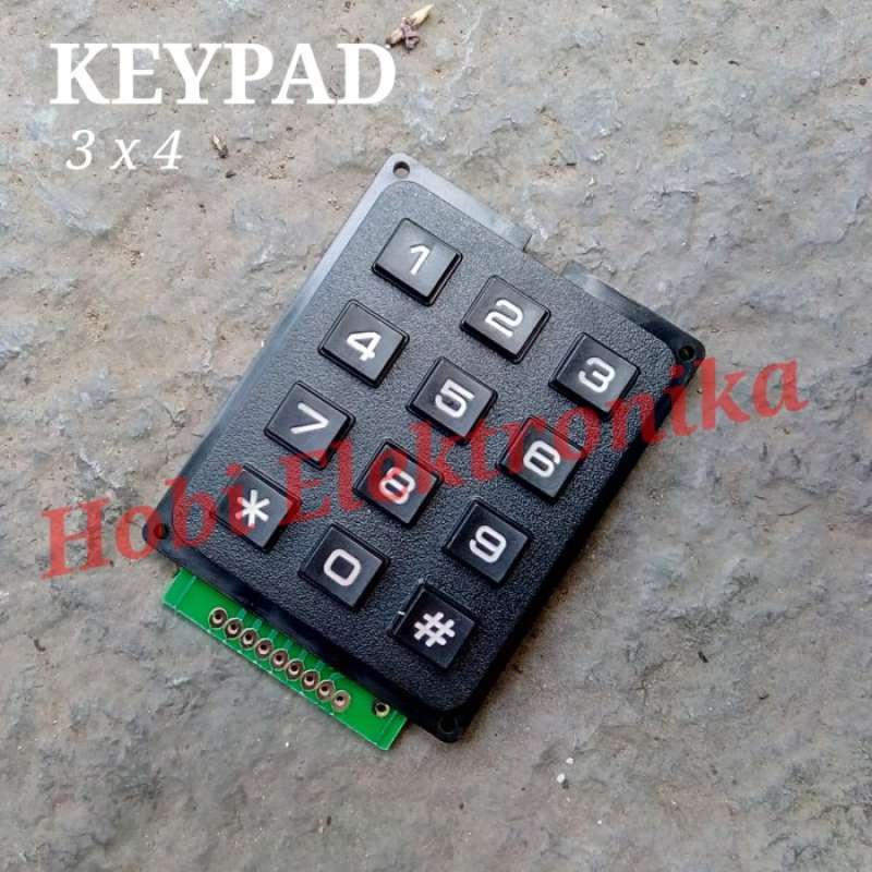 Jual Keypad Matrix 3x4 Arduino Di Seller Jete Store - Cengkareng Timur, Kota Jakarta Barat | Blibli