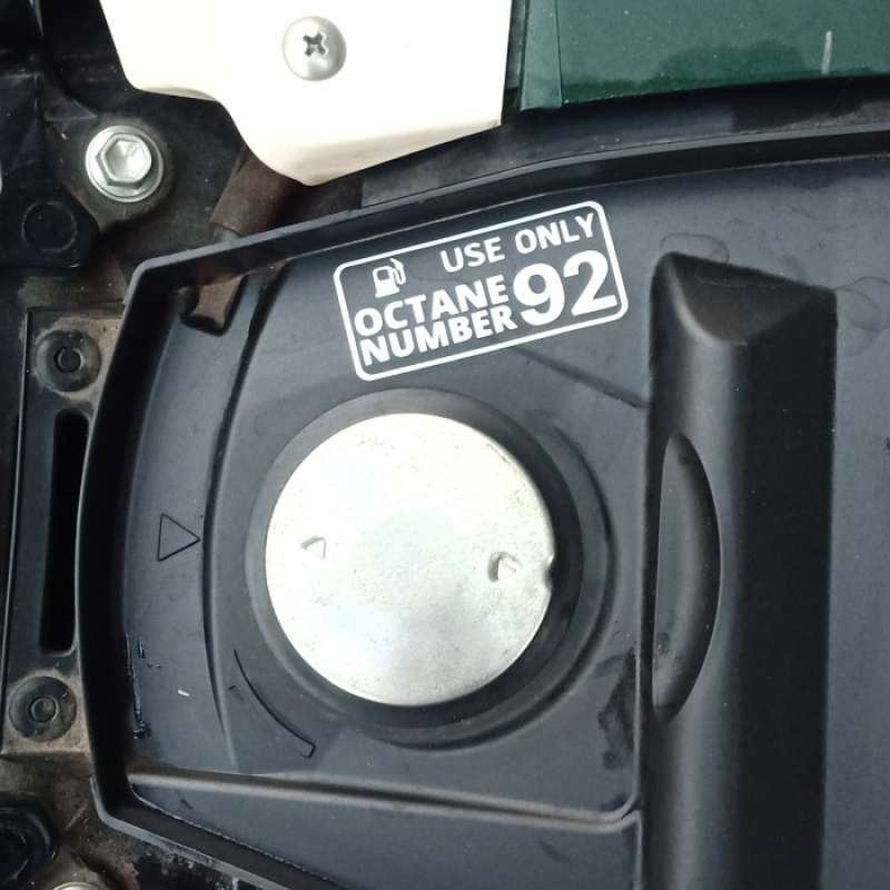 Jual Stiker Use Only Octane Number 92 Petunjuk Pemakaian Bahan Bakar ...