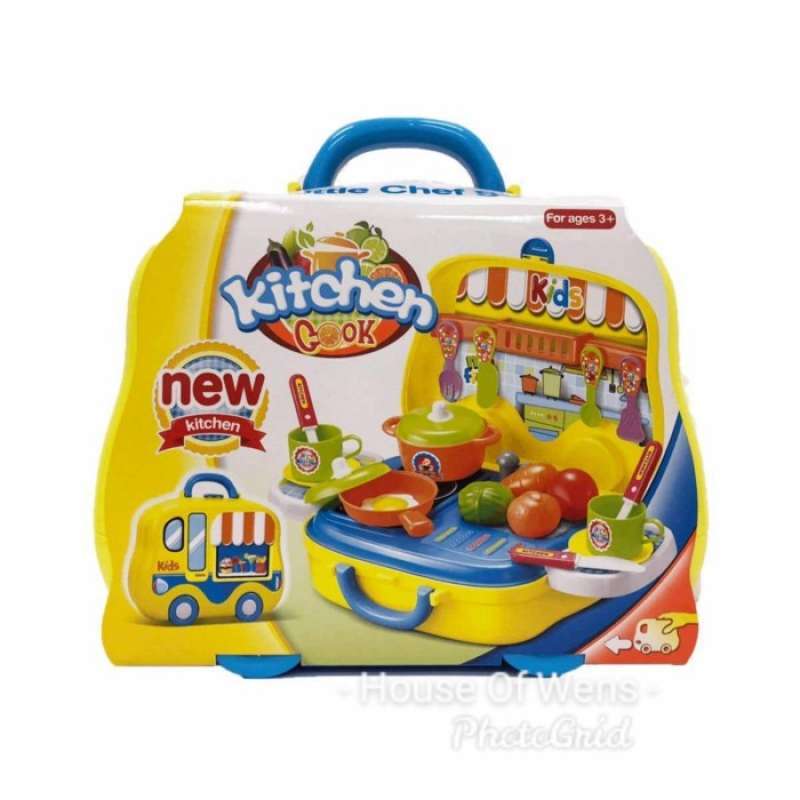 Promo Promo- Elc Kitchen Cook Little Chef - Mainan Set Kitchen Diskon ...