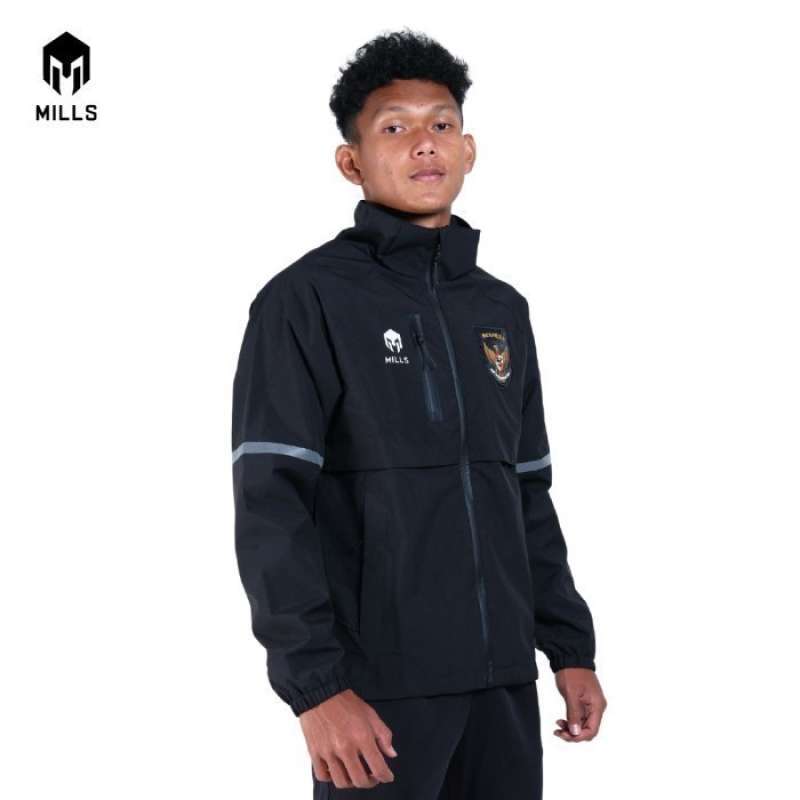 Jual Timnas Indonesia Garuda Jacket Raincoat Black Rain Coat Jaket ...