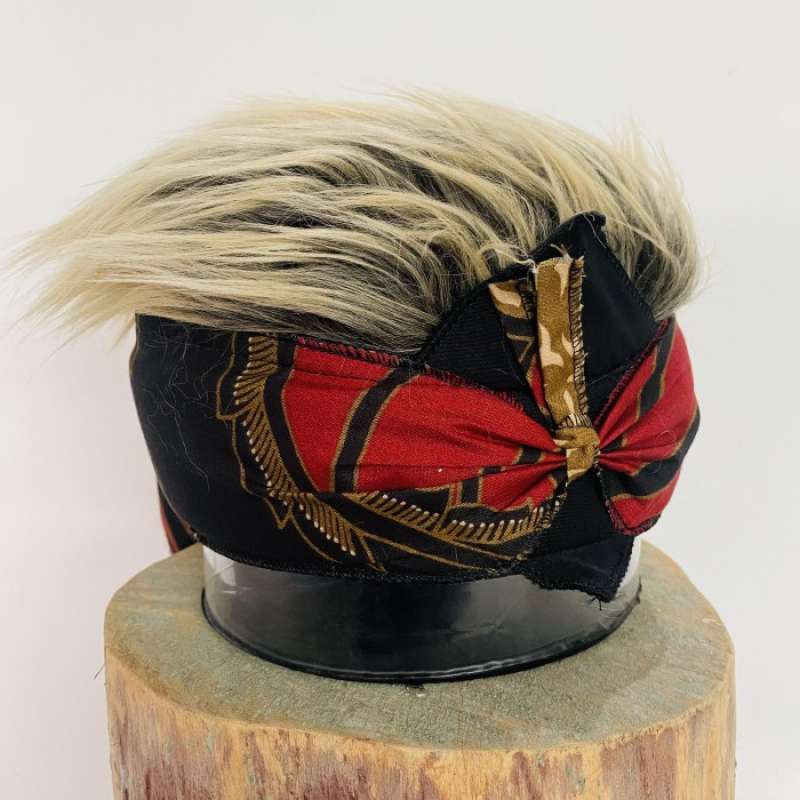 Jual Iket Kepala Sunda Rambut Palsu Atau Udeng Jawa Dengan Bahan ...
