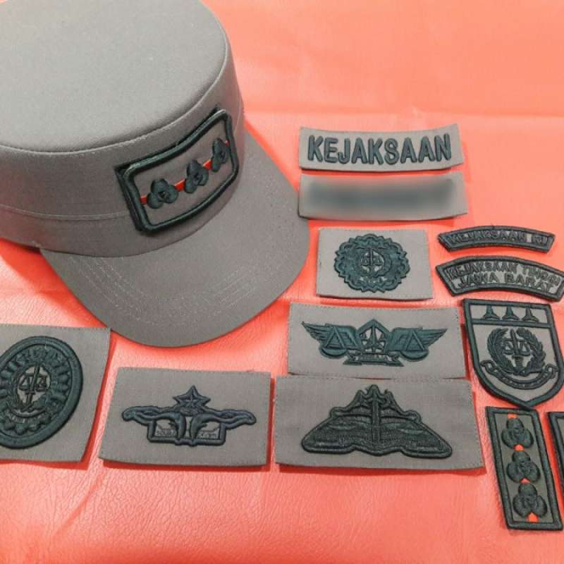 Jual Topi Pdl Kejaksaan Model Komando Berikut Bordir Lengkap Untuk Baju ...