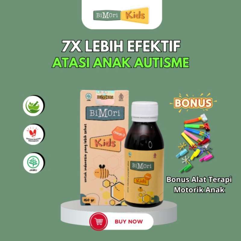 Promo Bimori Kids Vitamin Anak Autis Obat Adhd Hiperaktif Untuk Speech ...