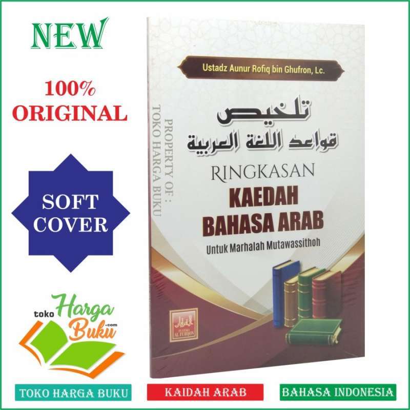 Promo Ringkasan Kaedah Bahasa Arab Untuk Marhalah Mutawassithoh Kaidah-kaidah Penerbit Pustaka ...