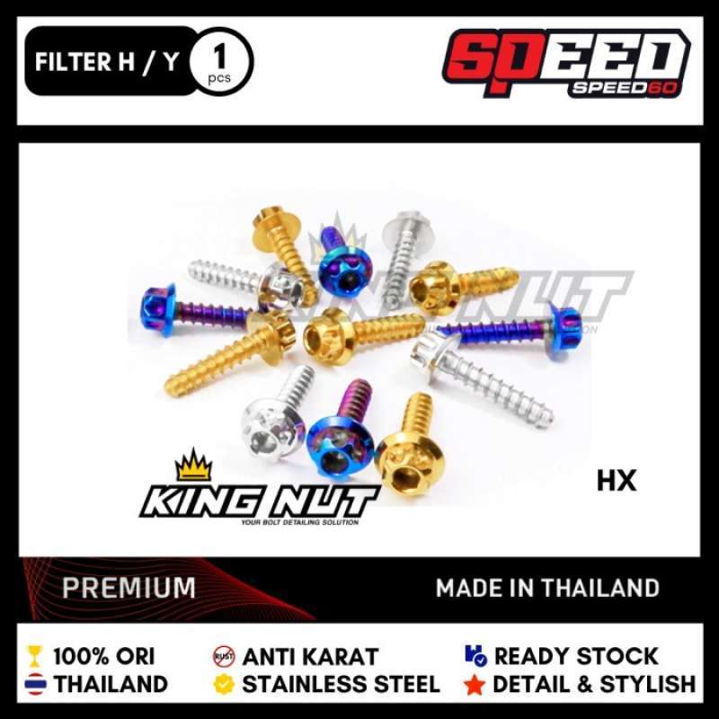 Jual Baut Filter Yamaha Honda Premium Stainless Baut Titanium Grade 5 ...