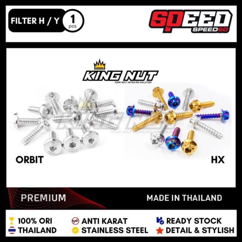 Jual Baut Filter Yamaha Honda Premium Stainless Baut Titanium Grade 5 ...