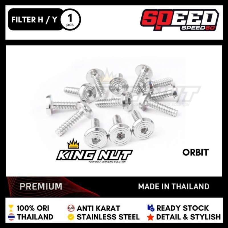Jual Baut Filter Yamaha Honda Premium Stainless Baut Titanium Grade 5 ...