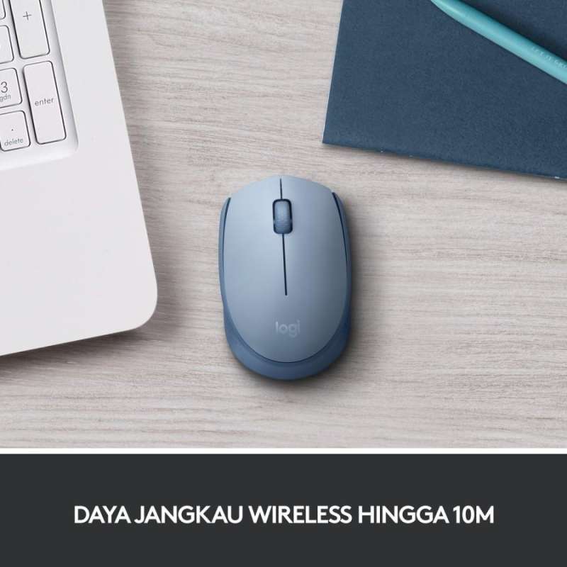 Jual Logitech M171 Mouse Wireless Untuk Windows, Mac, Chromeos - Blue ...