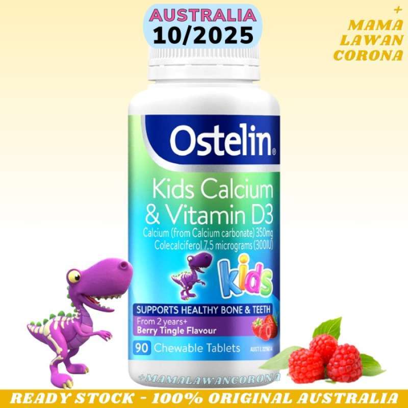 Promo Ostelin Calcium & Vitamin D3 130 300 Tablets 1000iu Cal Dk2 60 ...