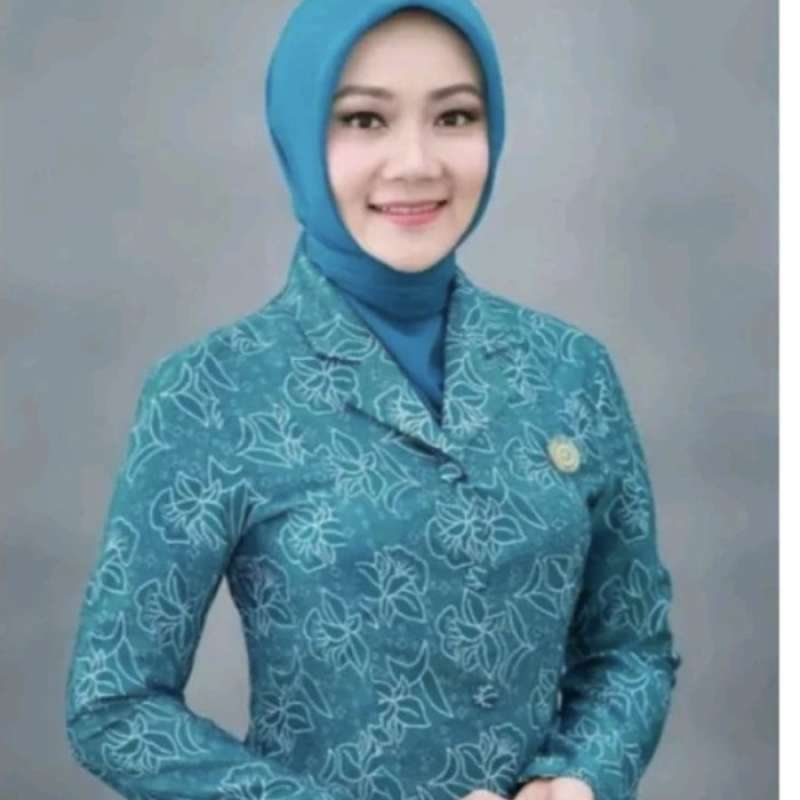 Jual Baju Pkk Batik Hijau Tosca Terbaru Sesuai Dengan Aturan - Puring S Di Seller Zati Shop ...