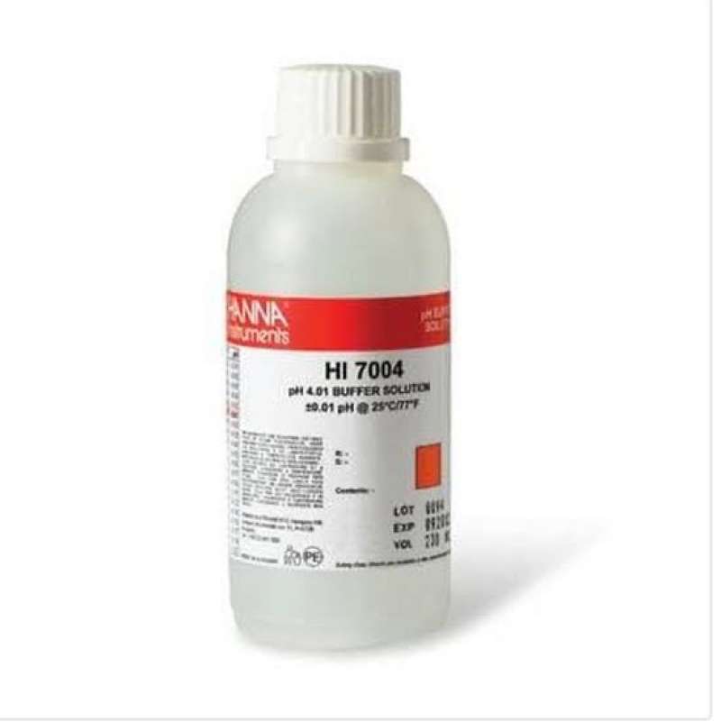 Promo Buffer Solution Hanna Hi 7004 M - 230 Ml - Ph 4.01 Diskon 23% Di ...
