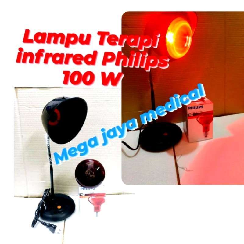 Promo Lampu Set Terapi Infrared Merah/ Tiang + Bohlam 100 W Terapi ...