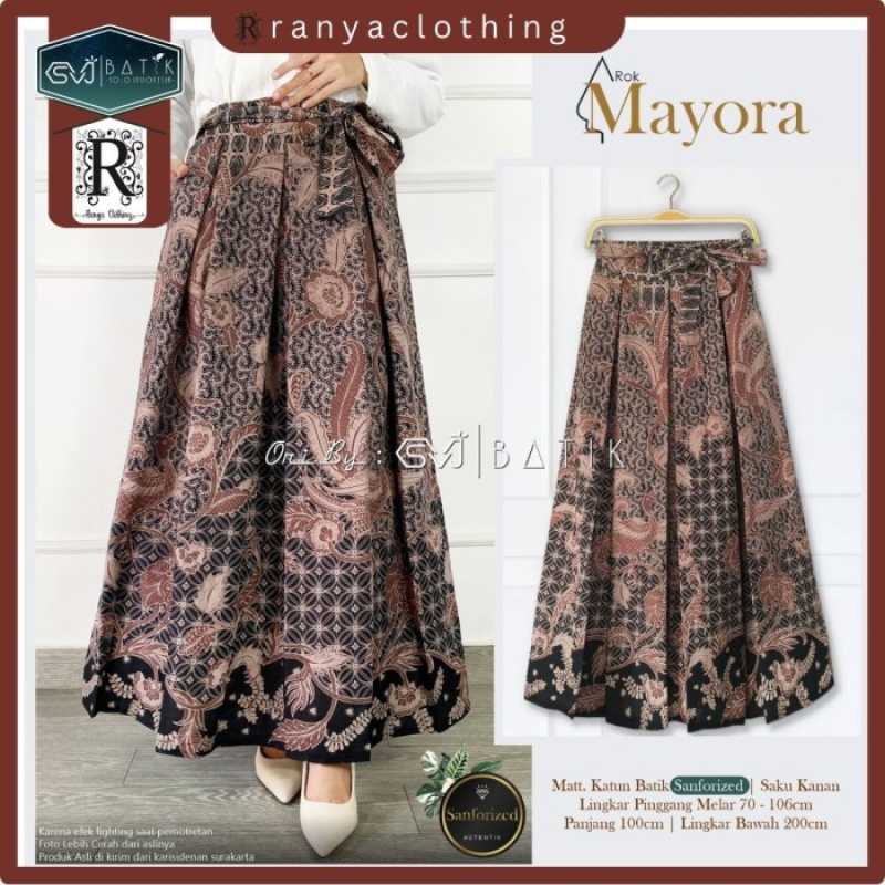 Jual Rok Batik Alusan Sinaran Bangau Purple Keris Navy Katun Ori Svj ...
