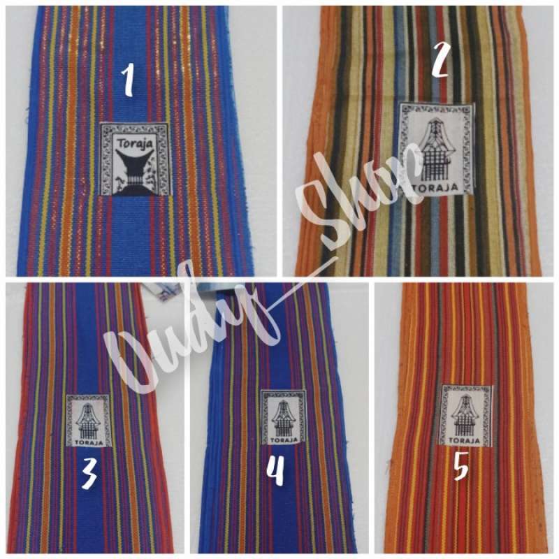 Jual Syal Etnik Toraja Souvenir Ikat Kepala Khas Sulawesi Di Seller ...
