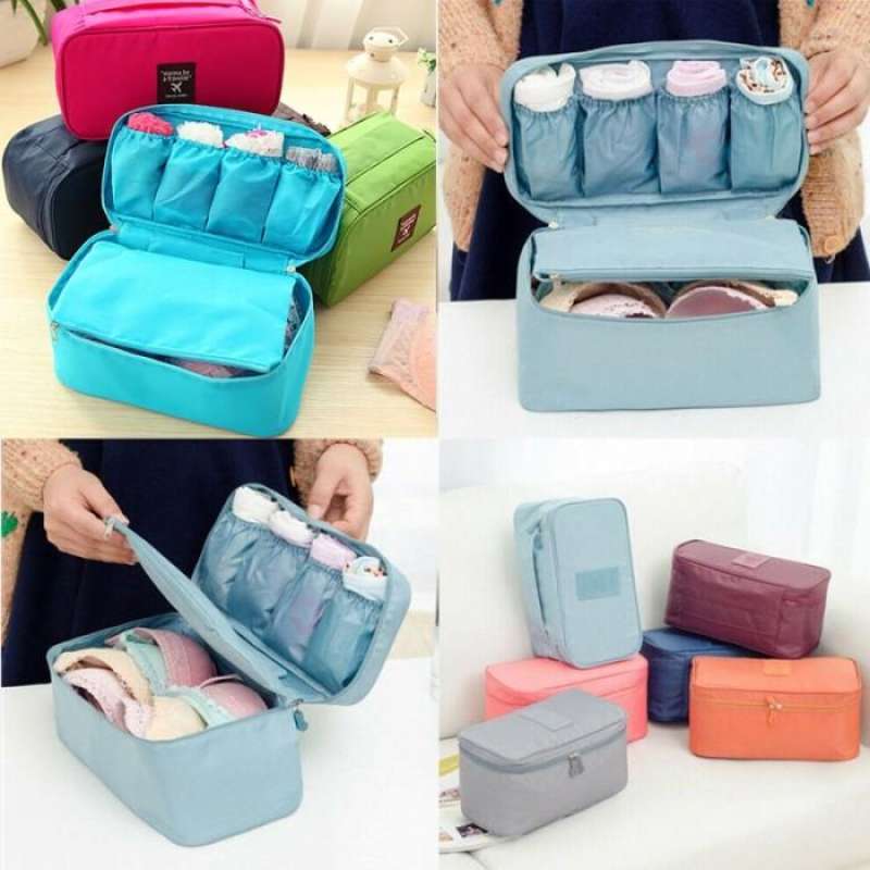 Jual Tas Penyimpanan Pakaian Dalam Organizer Koper Tas Kosmetik Tas ...