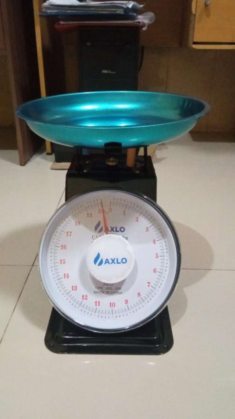 Promo Timbangan Analog Axlo Jarum Buah Sayur Dapur Barang 5kg 10kg 15kg ...