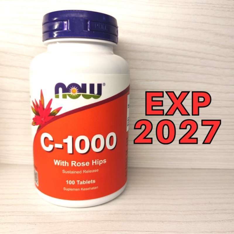 Promo Now Foods Vitamin C-1000 Isi 100 Tablets Diskon 33% Di Seller Rizky Putra Shop - Meruya ...