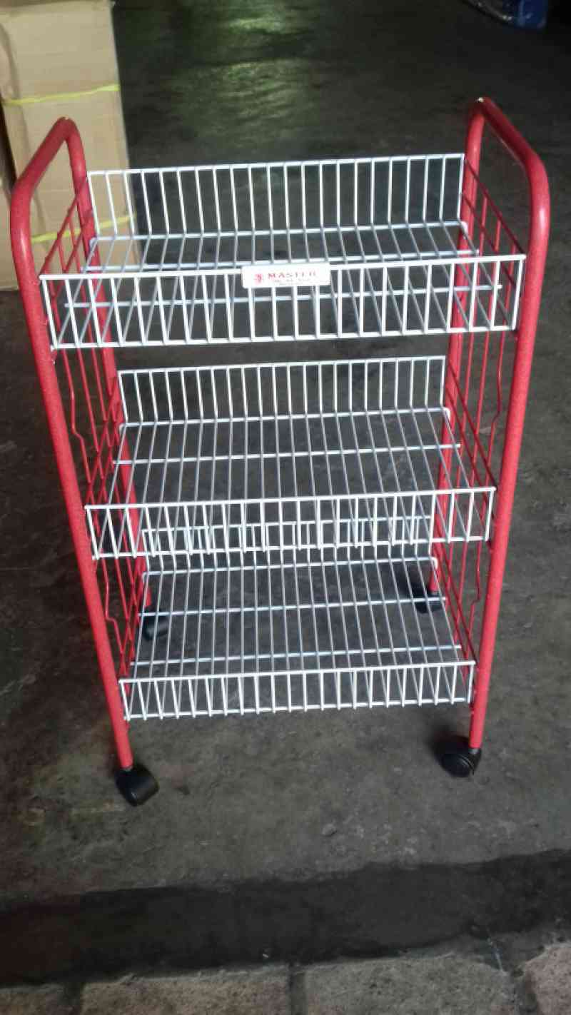 Promo Rak Serba Guna Master Susun 3 /rak Salon+roda Baru Diskon 36% Di ...