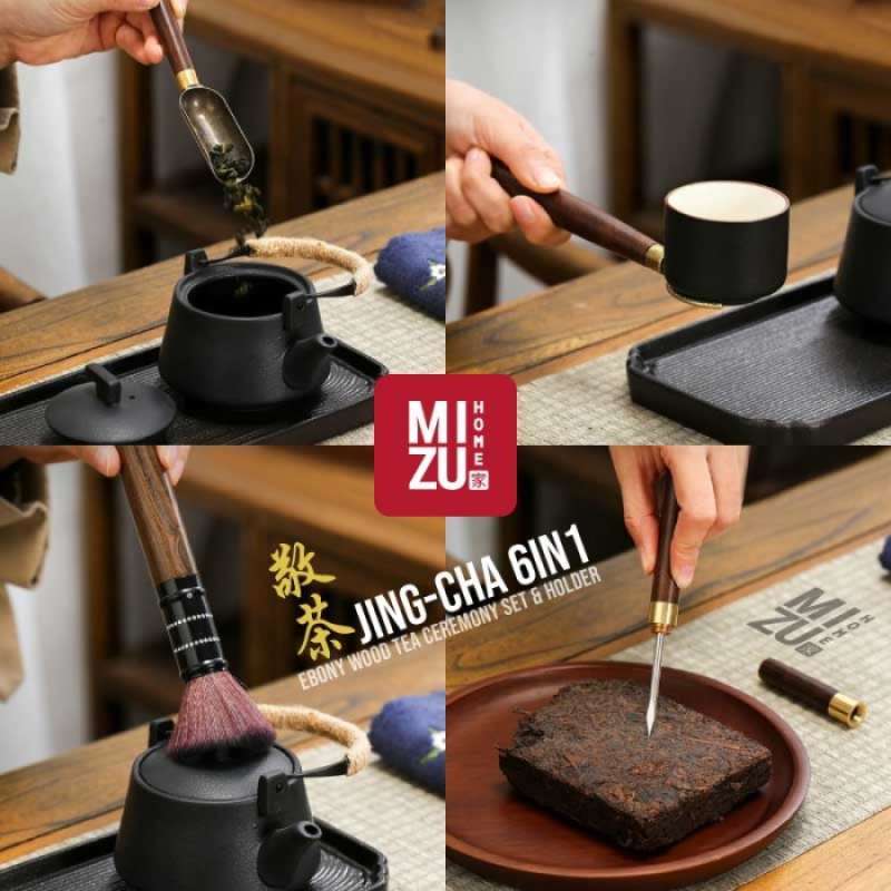 Promo Mizu Jing-cha 6in1 Tea Ceremony Set Aksess Kung Fu Teh Upacara ...