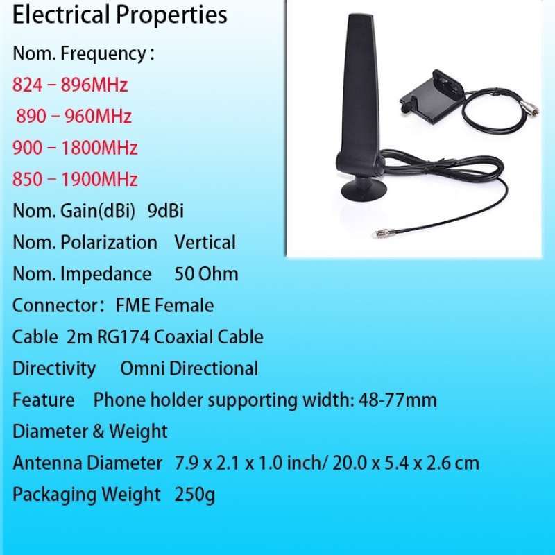 Promo Antena Penguat Wifi Modem / Hp Lte 3g, H+, 4g & 5g Diskon 45% Di ...