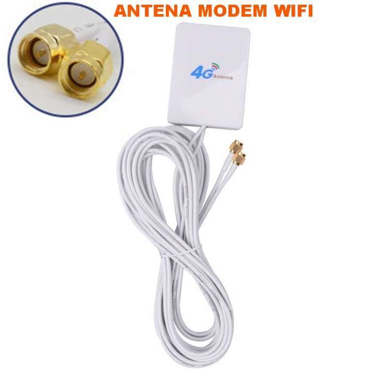 Promo Antena Penguat Wifi Modem / Hp Lte 3g, H+, 4g & 5g Diskon 45% Di ...