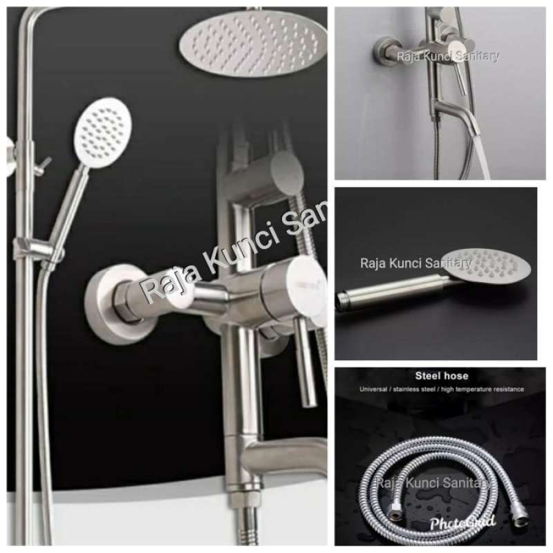 Promo Shower Tiang.shower Column.shower Tiang Set Sus 304 Tebal Halus ...