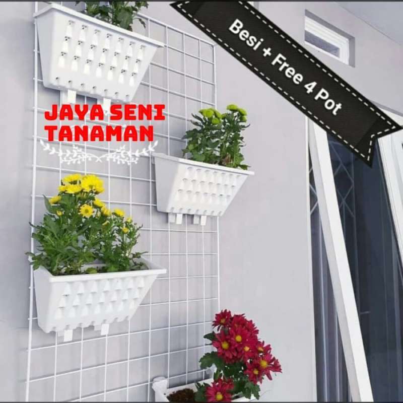 Promo Ram Besi Tanaman Ukuran 45cm-95cm Ples 4pcs Pot Argo 01 Baru ...