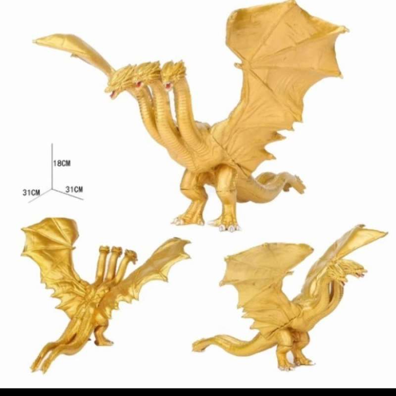 Promo Mainan Godzilla King Of Monster 2019 Monster Zero King Ghidorah ...