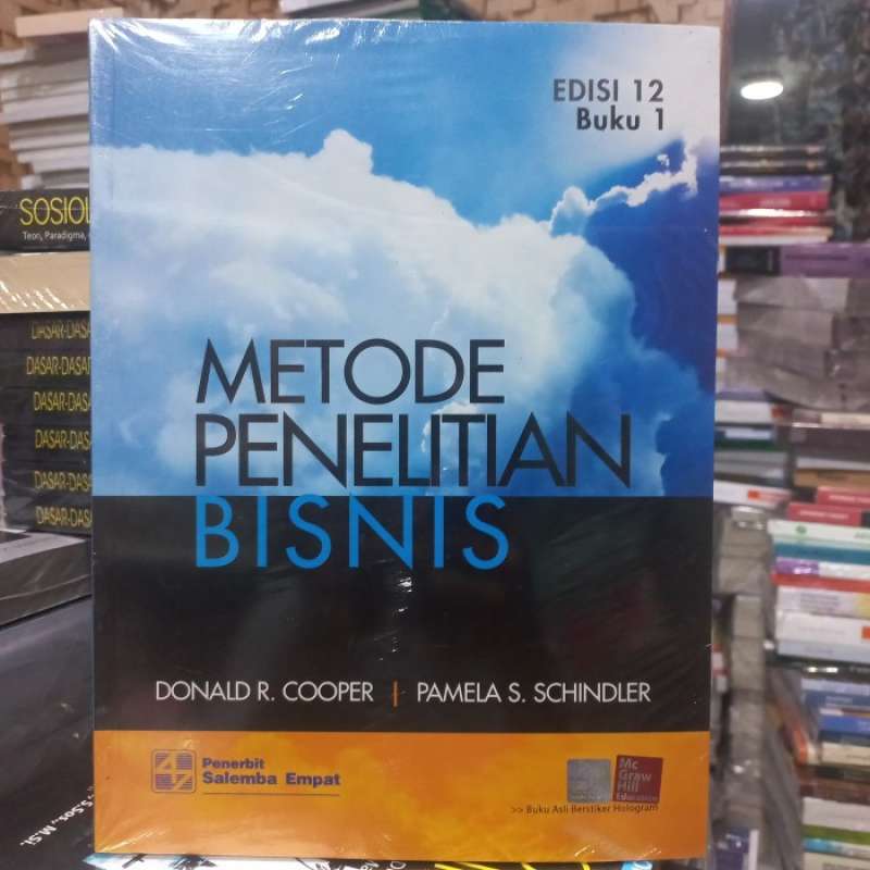 Promo Metode Penelitian Bisnis Buku 1 By Cooper Ed 12 Diskon 23% Di ...