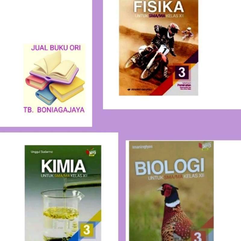 Promo Buku Sma Kelas Xii ,12 . Erlangga, Kimia, Fisika, Biologi. K13 Revisi. Diskon 23% Di ...