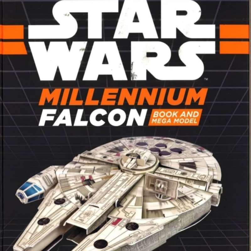 Promo Ori Original New Baru Segel Star Wars Millennium Falcon Book And ...