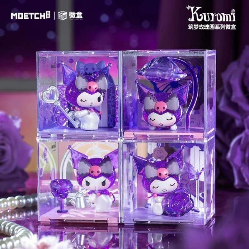 Jual Moetch Mini Box Sanrio Kuromi Dream Rose Garden Series - Scanted ...