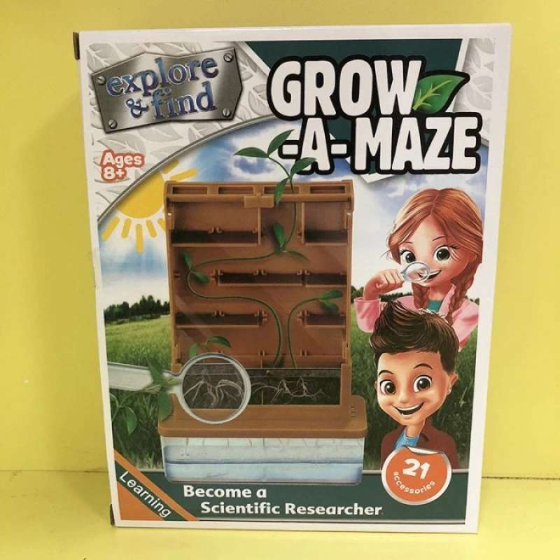 Promo Mainan Edukasi - Grow A Maze - Diy Biology Science Kit Sains ...
