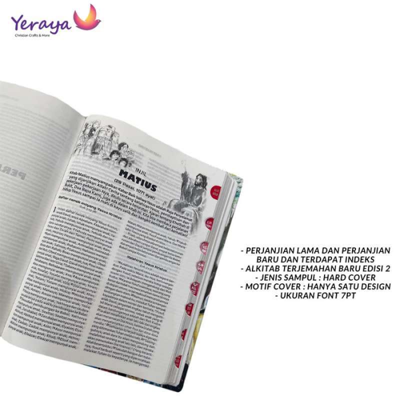 Promo Alkitab Anak Bergambar Kristen Tb043 Tb2 Kitab Suci Buku Rohani ...