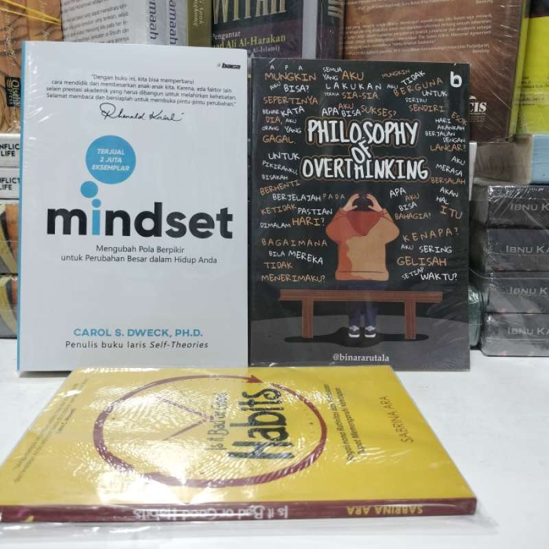 Promo Ori Paket 3 Buku Mindset, Philosophy Of Overthinking, Dan Is It ...