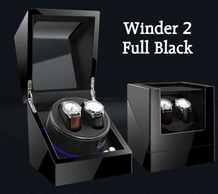 Jual Watch Winder Display Kotak Jam Tangan Pemutar Automatic Auto 2 Box ...