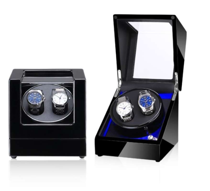 Jual Watch Winder Display Kotak Jam Tangan Pemutar Automatic Auto 2 Box ...