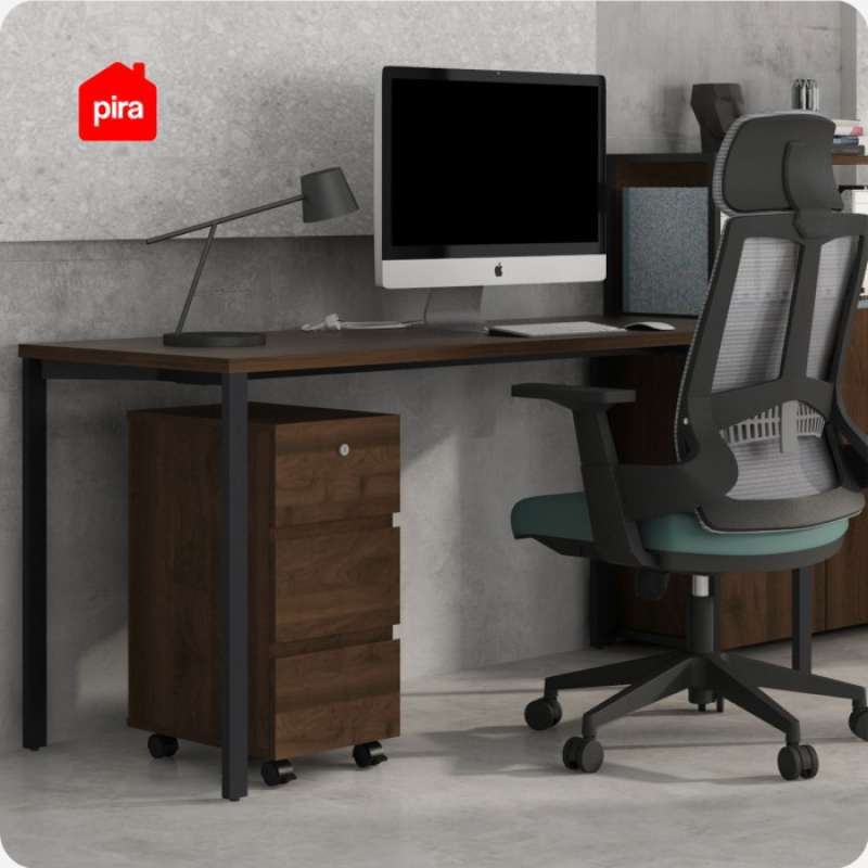 Jual Pira Work - Ofisu Dk160 Meja Belajar / Meja Kerja Dengan Kaki Besi ...
