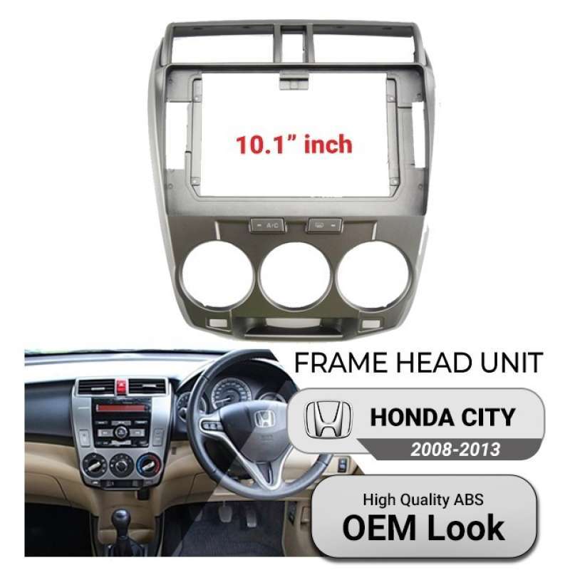 Promo Frame Head Unit Honda City 2008-2013 10â€³ Inch Oem Diskon 23% Di ...