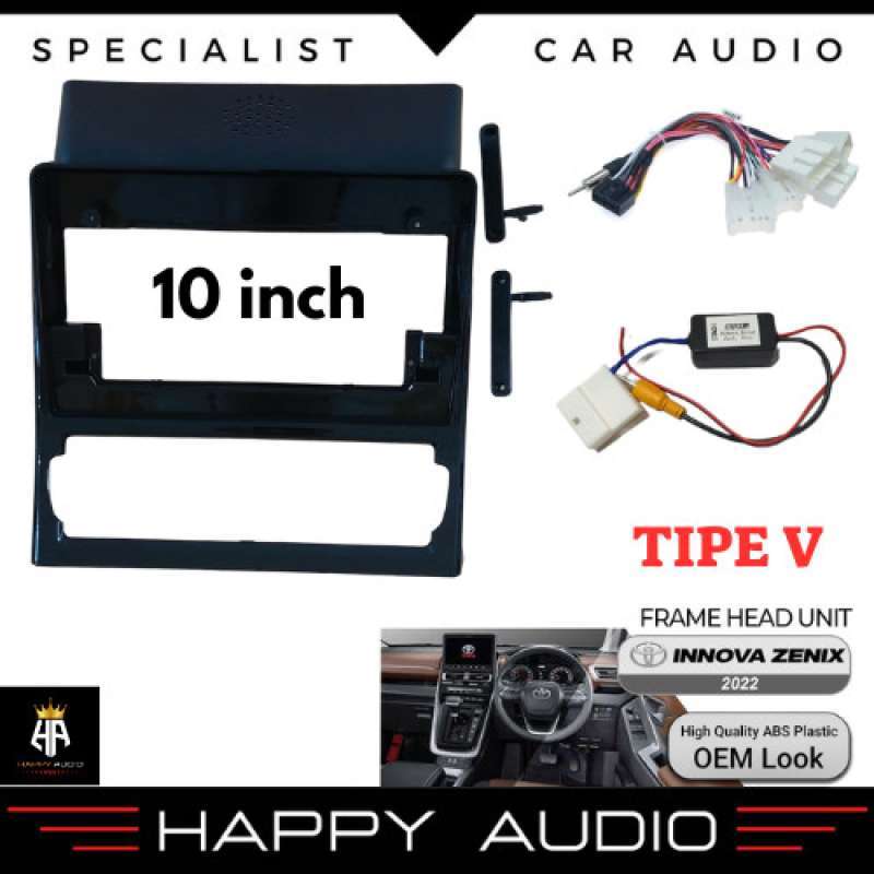 Promo Frame Head Unit 10 Inch Toyota Innova Zenix 2022 Up Tipe V ...