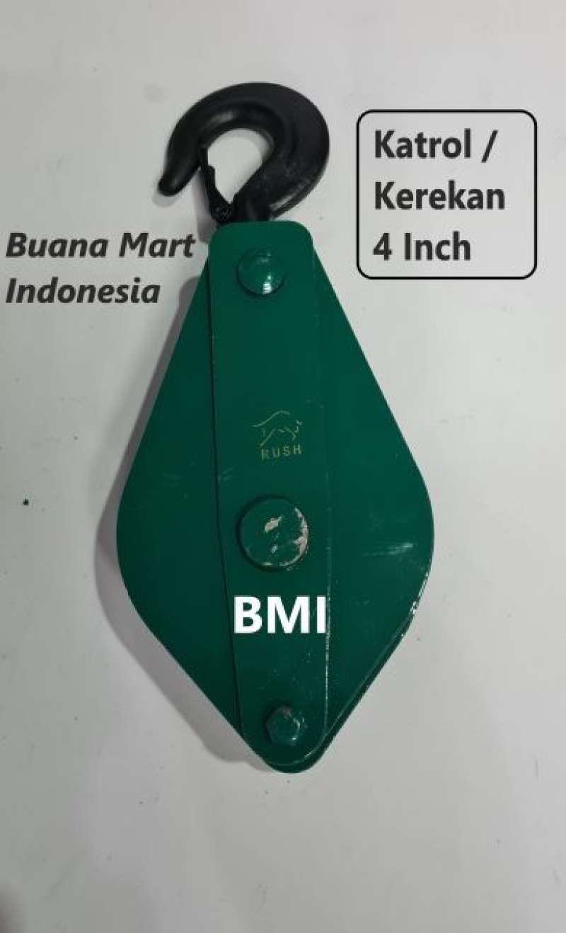 Promo Promo- Katrol Kapal Barang 4 Inch Kerekan Timba Sumur 4 Timbangan ...