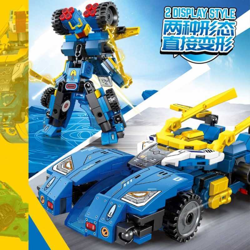 Promo Brick Sembo Block Transformers Mecha Transformer Robot 4in1 ...
