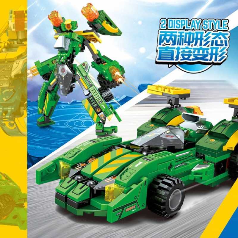 Promo Brick Sembo Block Transformers Mecha Transformer Robot 4in1 ...