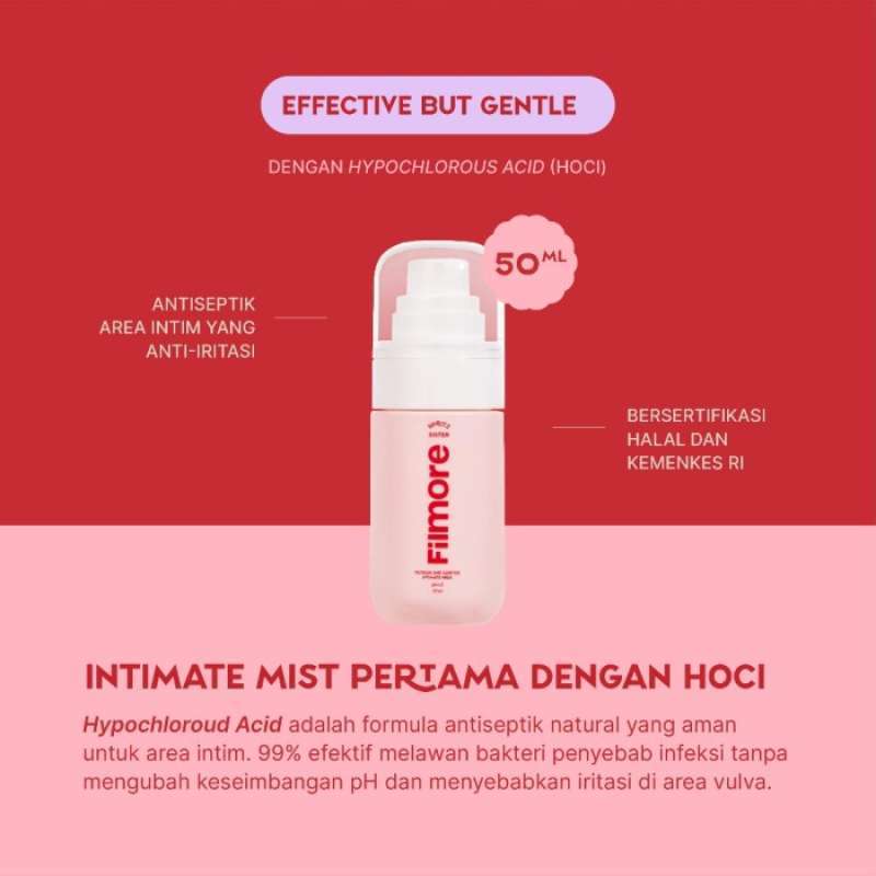 Jual Filmore Spritz Sister Mist Intimate Spray Utk Uti & Keputihan 50 ...