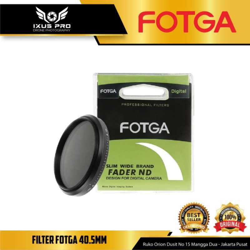 Promo Fotga 40.5mm Slim Adjustable Fader Variable Nd Filter Nd2 To Nd400 Diskon 23% Di Seller ...