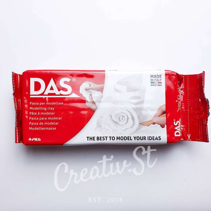 Promo Das Modelling Clay 500 Gr Tanah Liat Air Dry Kerajinan Sculpting ...