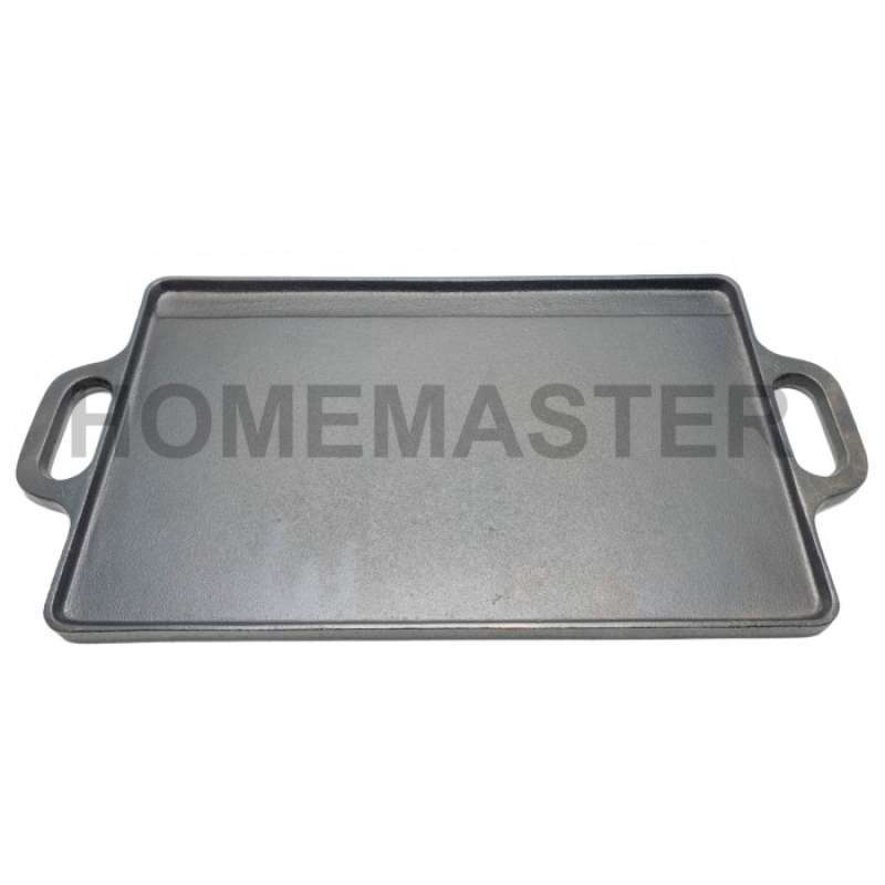 Promo Homemaster Cast Iron/besi Cor Persegi/rectangle Gridle 44 Cm ...
