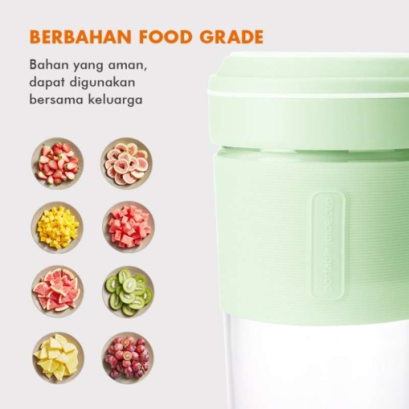 Jual Gaabor Rechargeable Mini Portable Juicer Blender Di Seller Circlet ...