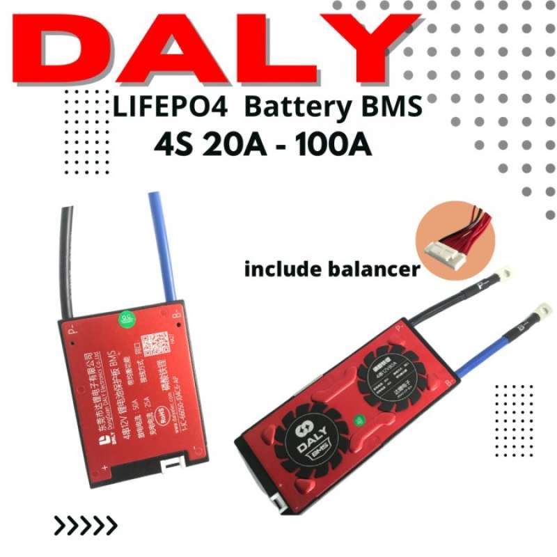 Jual Daly Bms 4s 12v Lifepo4 20a, 30a, 40a, 50a, 60a, 80a,100a Di Seller Circlet - Cengkareng ...