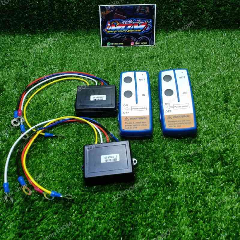 Jual Remote Wireless Winch 12 Volt Universal Di Seller Circlet ...